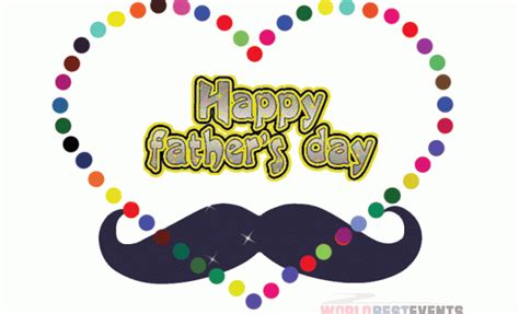 Beautiful Happy Fathers Day  Animation