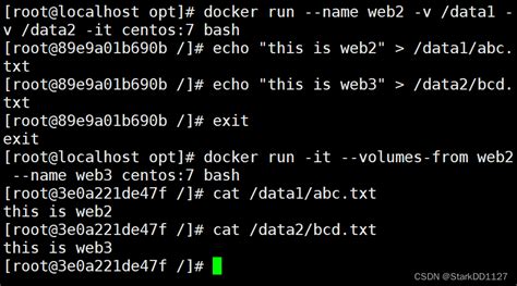 docker数据管理和网络通信 csdn博客