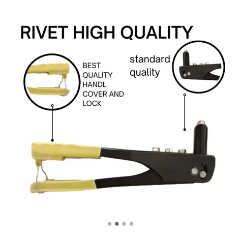 Heavy Duty Rivet Gun With Yellow Handles Daraz Pk