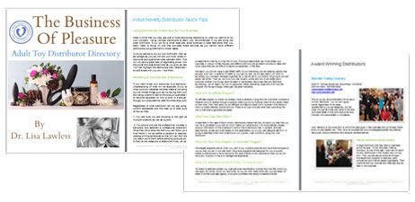 Adult Novelty Distributor Directory For Wholesale Sex Toys