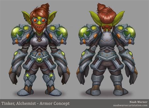 Artstation Tinker Class Concept Noah Warner Character Art Armor Concept Character Design