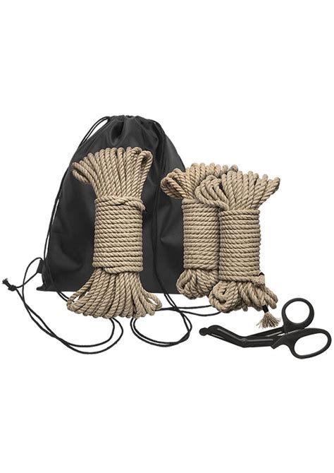 Kink Bind And Tie Initiation Kit 5 Piece Hemp Rope Love Bound