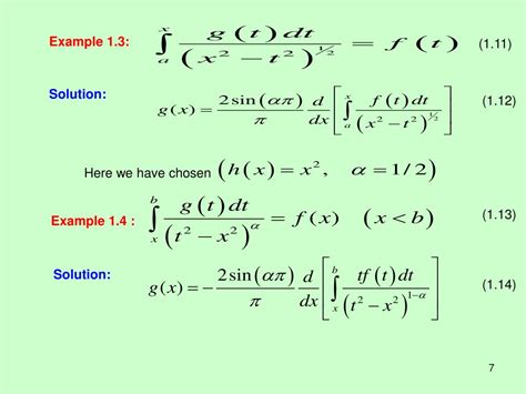 Ppt Singular Integral Equations Arising In Water Wave Problems Powerpoint Presentation Id139712