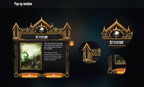 game ui ux design on behance