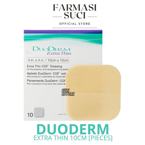 Duoderm Extra Thin 10cm X 10cm 1 Piece Shopee Malaysia