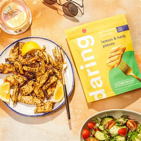Spice Up Your Plate Daring Unveils Cajun And Lemon And Herb Plant Based
