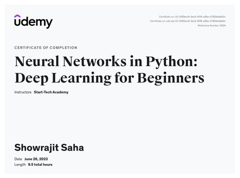 Showrajit Saha On Linkedin Udemy Course Completion Certificate