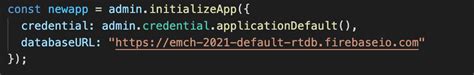Firebase Admin Server Nodejs Initialization Error · Issue 1206