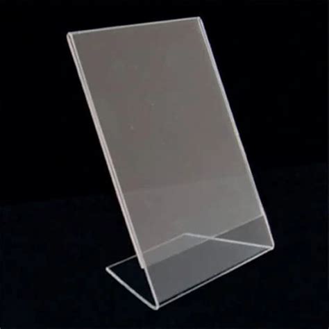Table Top Acrylic L Stand For Advertisement At Rs In Pune Id