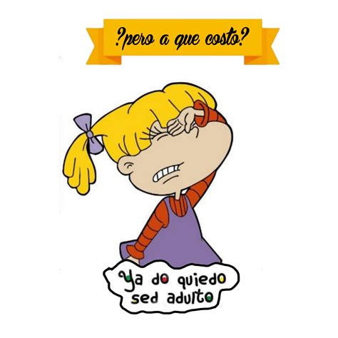 Vectores De Los Rugrats Ya Do Quiedo Sed Adulto 6 Diseños