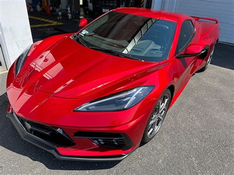 Red Corvette 2023