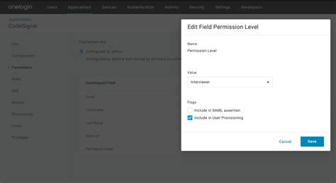 Configuring SCIM User Provisioning With OneLogin CodeSignal Knowledge Base