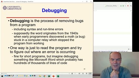 Python 05 4 Debugging Breakpoints Youtube