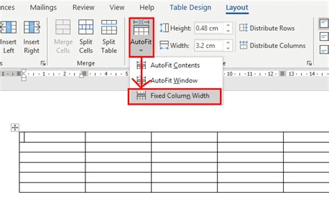 Fixing AutoFit Table Columns In Word Office Watch