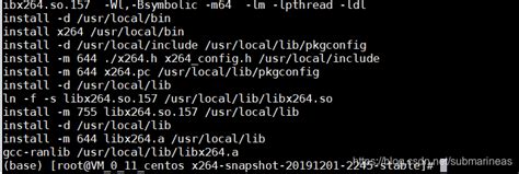 Ffmpeg源码带libx264安装并用ffplay推流测试安装libx264 Csdn博客