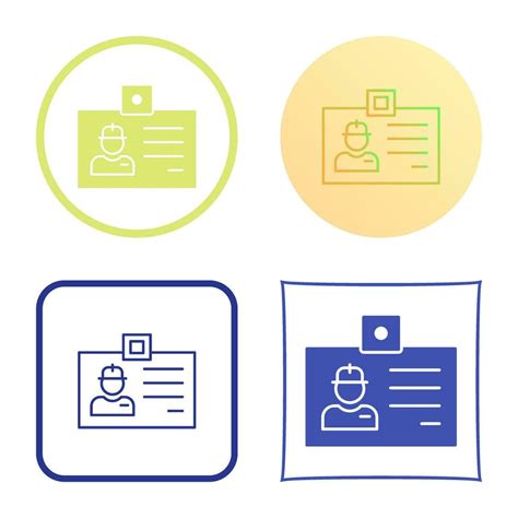 Icono De Vector De Tarjeta De Identidad 31142321 Vector En Vecteezy