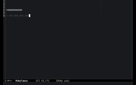 Make Big Numbers Readable In Ruby Rubytapas
