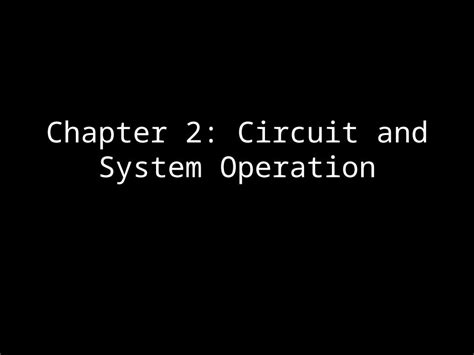 Pptx Microprocessor Week 2 Ch2 Circuit And Operation Dokumen Tips