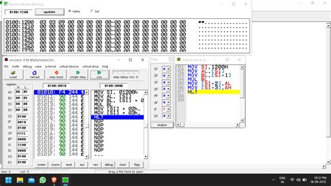github y chethan experiment 01 alp for 8086