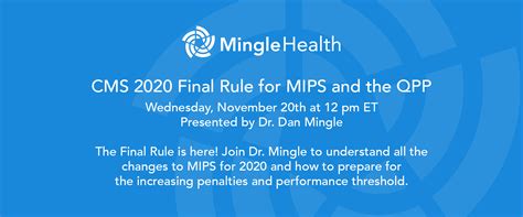 Webinar Succeed With 2020 MIPS Reporting Mingle Health