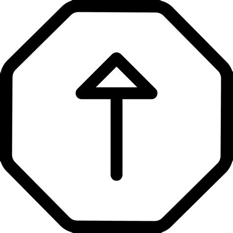 arrow icon by friconix fi onluxl arrow line up normal octagon arrow