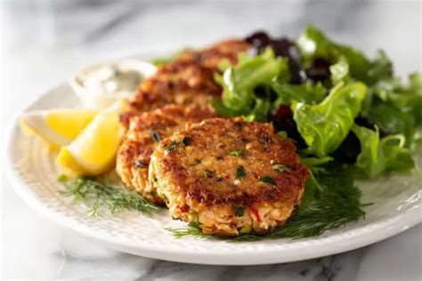 Salmon Patties Gourmet Martha