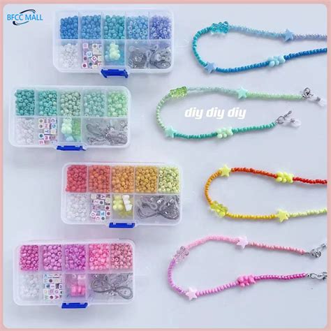 Bfcc10g Beaded Bracelet Glasses Chain Material Box Diy Handmade Bead