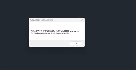 Autocadlt2014 Fatal Error Acsceneoe Dbx When Opening Dxf Files Autodesk Community