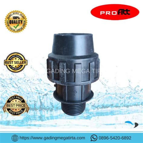 Jual Compression Fitting Hdpe Male Adaptor 632 Jakarta Timur