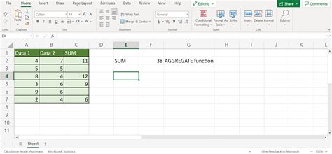 How To Sum A Range With Errors In Excel Sheetaki