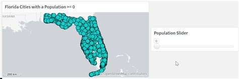 Geospatial Apply Continuous Filter To Map Dots In Qlik Stack Overflow