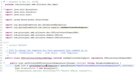 Java How To Solve Getsqlmapclienttemplate Method Is Undefined Error