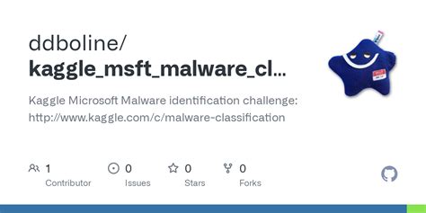 Github Ddbolinekagglemsftmalwareclassification Kaggle Microsoft