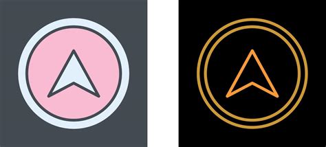 navigation icon design 43094241 vector art at vecteezy