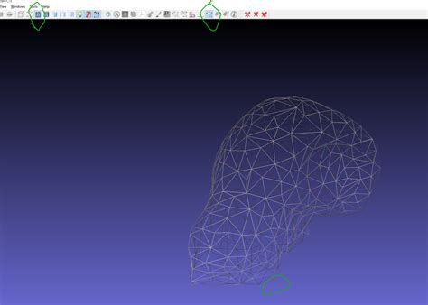 meshlab gmesh 操作记录 meshlab孔洞修补 csdn博客