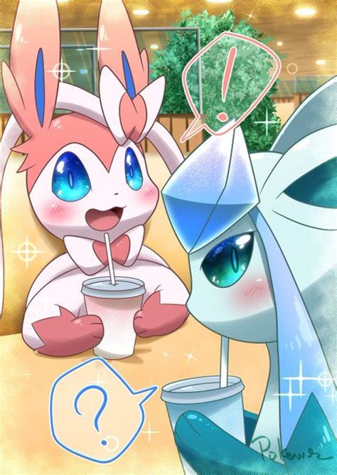Extremely Cute Sylveon And Glaceon Tatuajes Pokemon Cosas De Pokemon Pokemon
