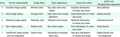 Scoring For Subjective Image Analysis Download Scientific Diagram