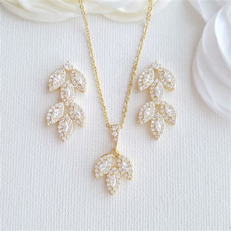 Simple Wedding Jewelry Sets