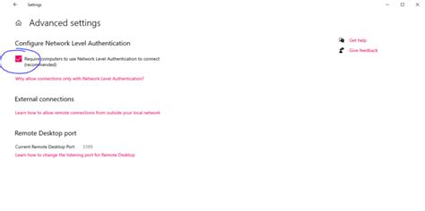 Error The Remote Computer Requires Network Level Authentication Which