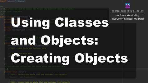 Java 1 Online 301 Using Classes And Objects Creating Objects Youtube