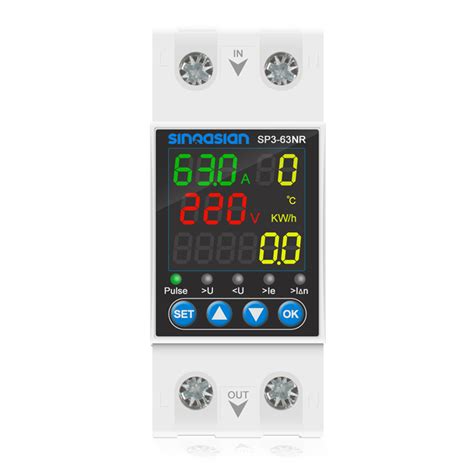 Sp3 63nr Intelligent Voltage Current Protectorsp3 63nrsieben Group Co