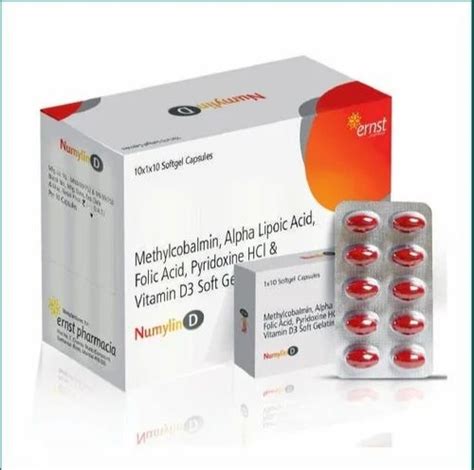 Omega 3 Nutraceutical Numylin D Softgel Capsules At Best Price In Indore