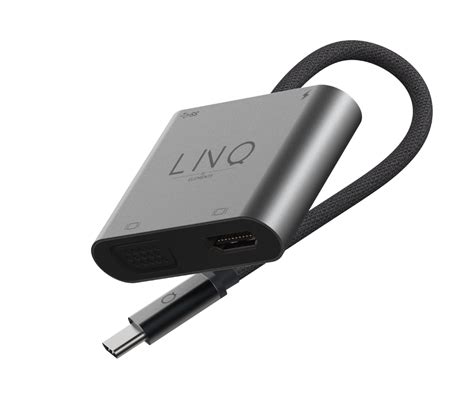LINQ ByELEMENTS USB C K HDMI VGA USB PD W Sklep Komputerowy TechLord