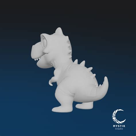🦖 Dinosaurio T Rex Chibi El Rey De Los Dinosaurios En Versión