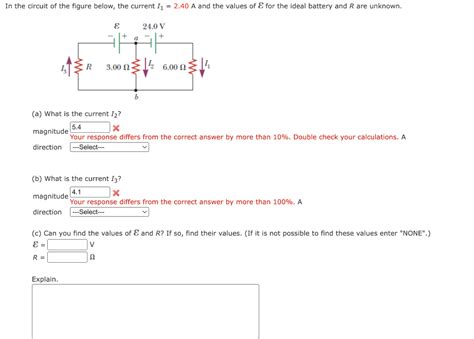 solved e circuit of the figure below the current i1 2 40 a