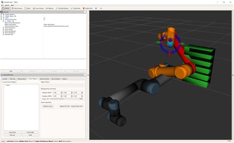 compas fab planning scene and collision objects