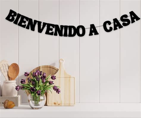 Bienvenido a Casa Banner, Welcome Sign for Home, Welcome Home Baby ...