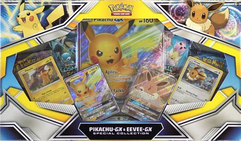 Pokemon Pikachu Gx And Eevee Gx Special Collection Box Pokefeens