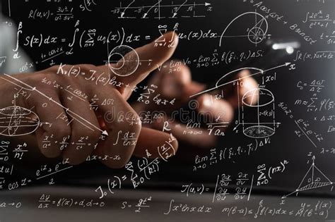 Mathematics Formulas High Education Concept Stock Image Image Of
