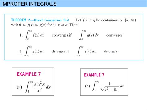 ppt of improper integrals improper integral ppt